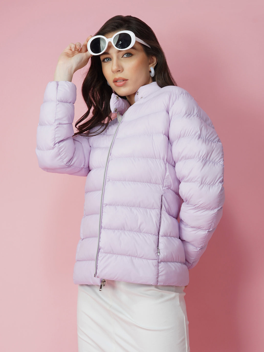 FULL SLEEVE ULTRA LIGHT LAVENDER JACKET – ACMMO