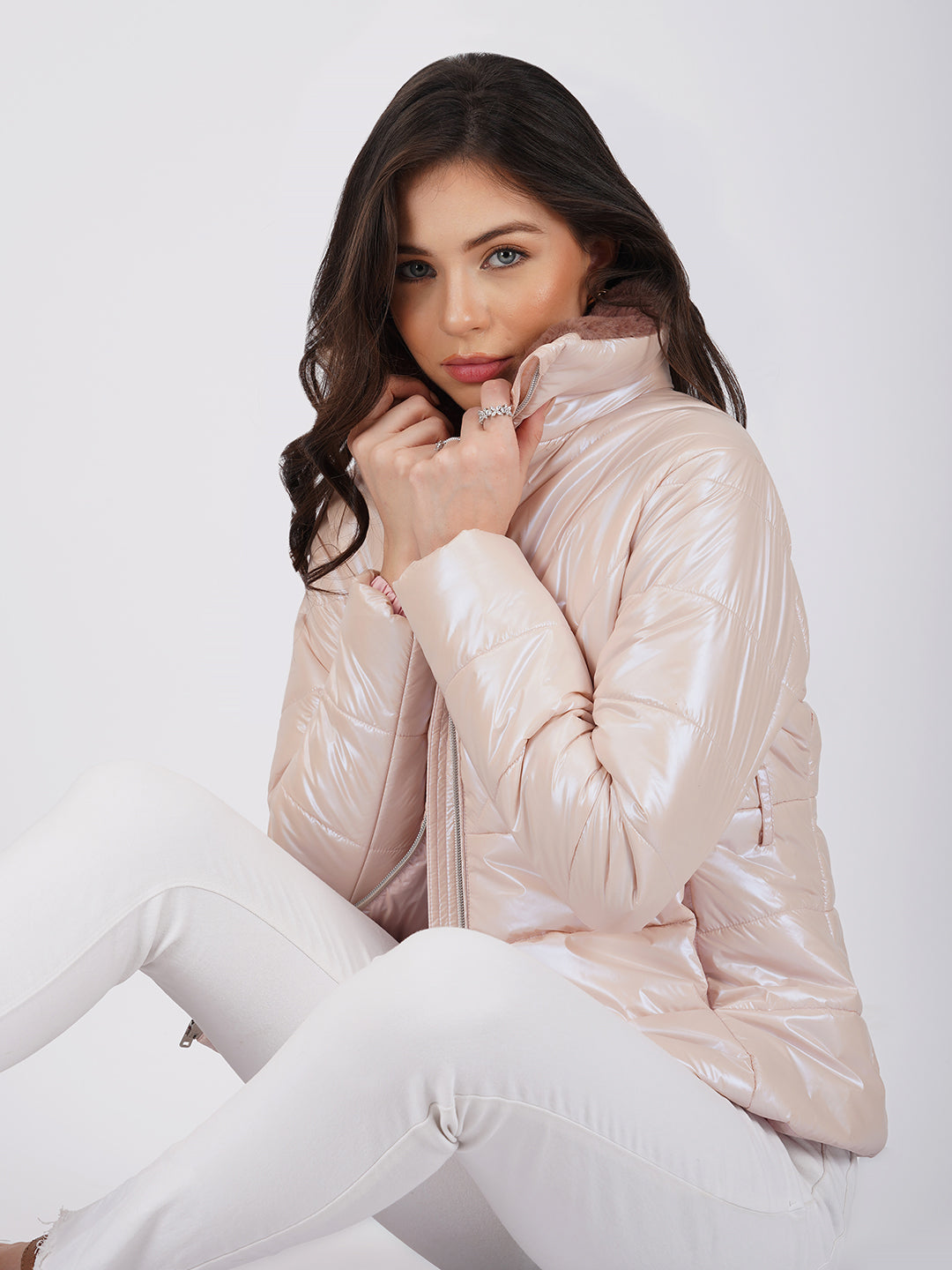 Shiny Blush Jacket – ACMMO